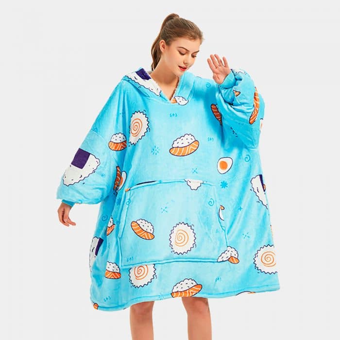 Hoodie Bear - Hooded Blanket - Blanket Hoodie - Snuggie hoodie